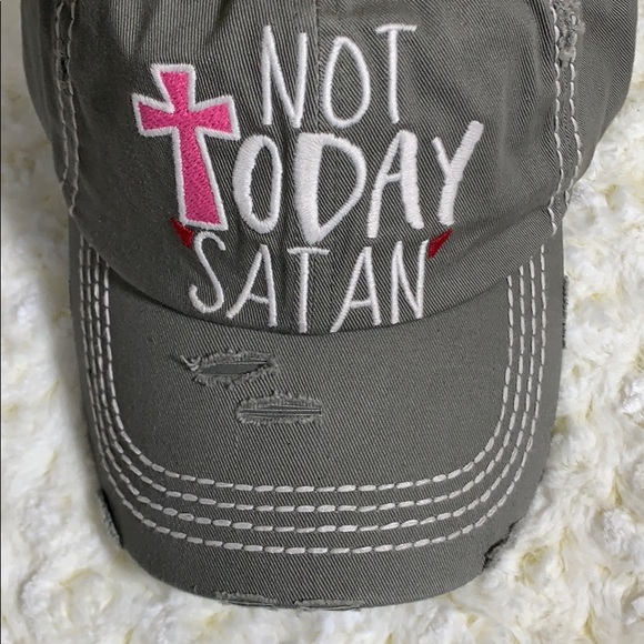 Kebethos | Accessories | Baseball Cap With Embroidered Quote | Poshmark